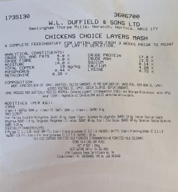 Coarse Layers Meal-Gablestock - Howsam's Mill