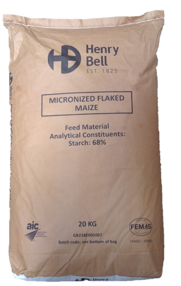 Micronized Flaked Maize - Howsam's Mill