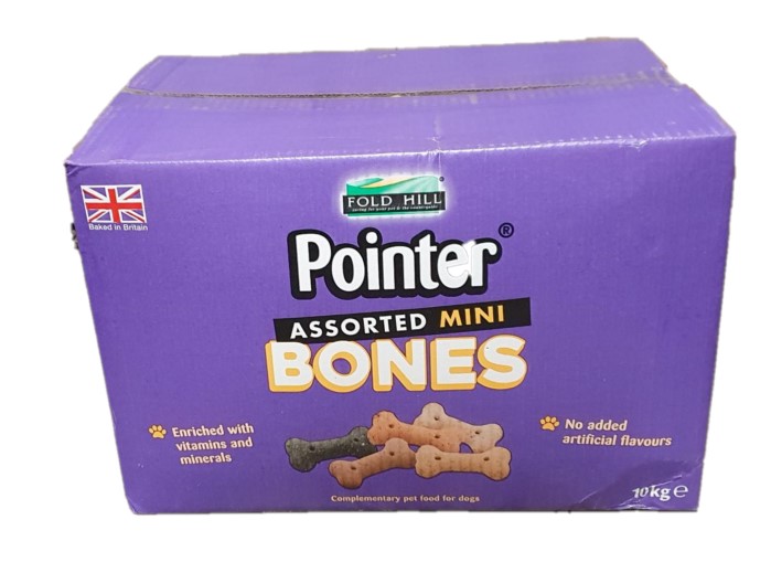 Pointer assorted mini bones - Howsam's Mill