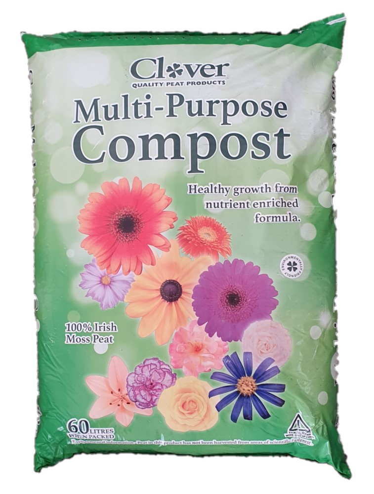 Clover Multipurpose Compost 60L - Howsam's Mill